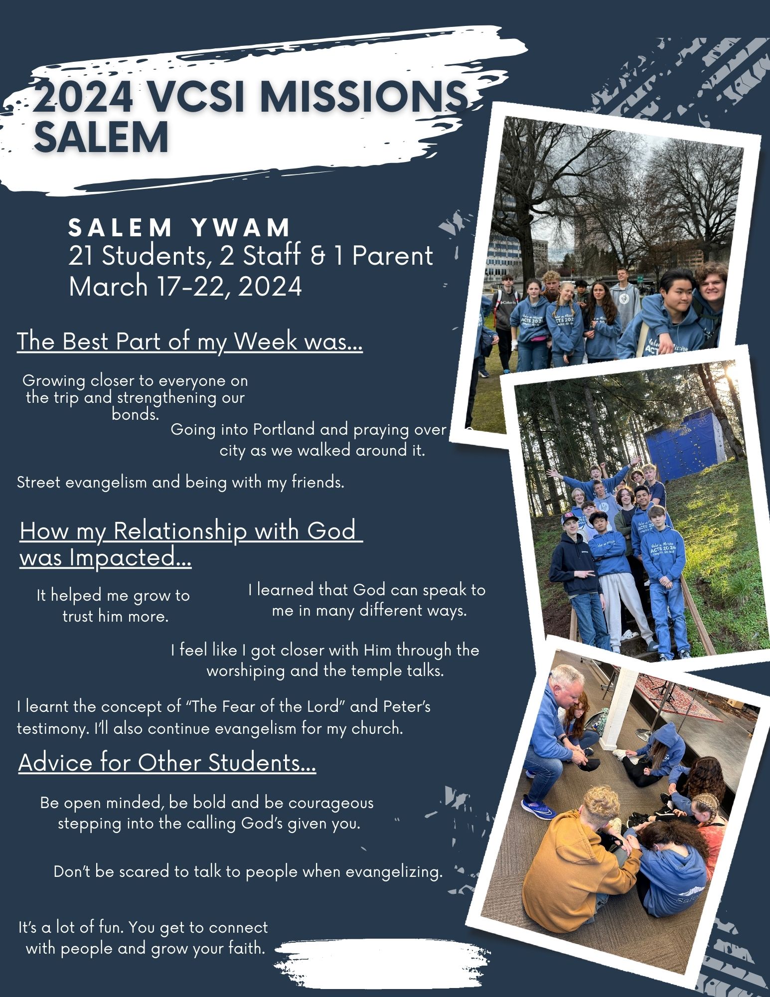 2024 VCSI Missions Week – Valor Christian School International in ...